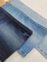 China 10.2oz 85%Cotton Twill Style Weak Stretch Denim Fabric With 190cm Full Width For Jeans Or Denim Coat for sale