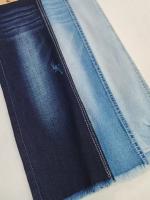 China Weak Spandex Siro Yarn Cross Slub 8oz Denim Fabric 12+12*21/40 Construction For Jeans Or Denim Coat for sale