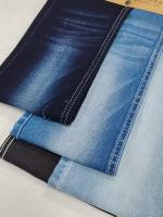 China 85%Cotton Siro Yarn Cross Slub 10S DARK INDIGO Denim Fabric For Jeans Or Jacket Coat for sale