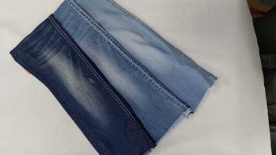 China OE Chemical Fiber Elastic Fabric 6.5oz Dark indigo with full width 180cm 2/1 right and twill Denim fabric JSD3148 for jeans for sale
