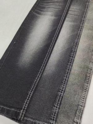 China 11.4oz Heavy Weight BLACK/BLACK Autumn Winter Twill Style 8S Denim Fabric For Jeans Or Denim Coat for sale