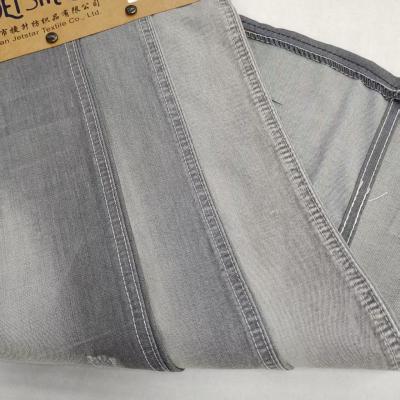 China Gray Color 6.8oz Light Weight 61%Lyocell Twill Style Stretch  Denim Fabric 69/71'' Full Width For Summer Jeans for sale