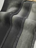 China 6.8oz  61%Lyocell BLACK/BLACK Twill Style Stretch  Denim Fabric 69/71'' Full Width For Summer Jeans for sale