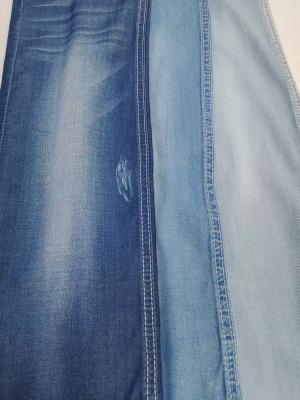 China Summer Clothing 4.8oz Light Weight 65%Lyocell  Denim Fabric Elastic Twill Style For Child for sale