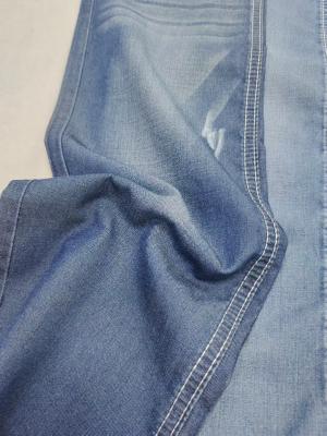 China Dark Blue Twill Style 6oz 65%Lyocell 35%Tencel Denim Fabric 150cm Full Width For Children Jeans for sale