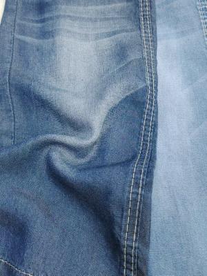 China 100%Tencel 4.5oz Light Weight Summer Jeans Or T-Shirt Denim Fabric Elastic Free 180cm Full Width for sale