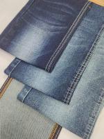 China 11.8oz Blue Gray Super-Soft Twill Style Stretch Denim Fabric 8*16/70 Construction For Man Jeans Suit  Autumn for sale