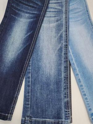 China 9.7oz  Spandex  Slub  Yarn 65%Cotton Denim Fabric 10S Shrink Resistant For Lady Jeans for sale