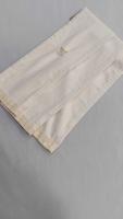 China Siro medium elastic 9.5oz White/Wheat with full width 178-180 cm construction  8.5+10×8/55/75 Denim fabric  JSD3410-3 for sale