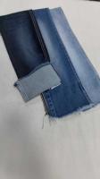China Middle elastic Siro 9.7oz Dark indigo with full width 180cm construction 10+10x12/40/75TR Denim fabric  JSD3431 for men jeans for sale