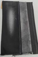 China Siro 10.6oz Black/Black with full width 170cm construction 8+8x12/55/75TR Denim fabric  JSD3406A for jeans for sale
