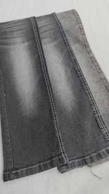 China Medium elastic heavy weight Black/Black with full width 180cm construction 8*16/70 Denim fabric  JSD3042 for men jeans for sale