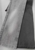 China Heavy weight Gray with full width 180cm construction 8*10/70 Denim fabric  JSD3035G for men jeans for sale