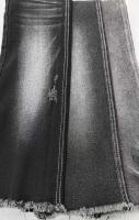 China Good quality Heavy weight Black/Black with full width 180cm construction 8x10/70 Denim fabric  JSD3035A for fashion jeans for sale
