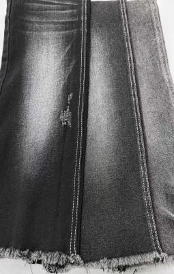China Good quality Heavy weight Black/Black with full width 180cm construction 8x10/70 Denim fabric  JSD3035A for fashion jeans for sale