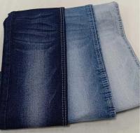 China Heavy weight Elastic Dark indigo with full width 180cm construction 8*12/70 Denim fabric  JSD3006 for men jeans for sale