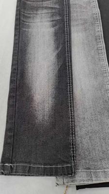 China 11.8oz Black/Black right twill with full width 180cm construction 8+8*12/70 Denim fabric  JSD3048A for jeans for sale