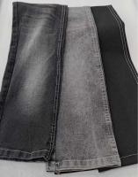 China Heavy weight 11oz Black/Black with full width 180cm 7*16/70 Denim fabric JSD3320A for men jeans for sale