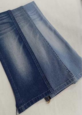 China OE 8.1 oz  Dark indigo with full width 180cm /12*21/40+21/70 Denim fabric JSD3273 for men jeans for sale