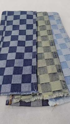 China Beautiful pattern Heavy weight with full width 180cm /10x7 Denim fabric for jeans for sale