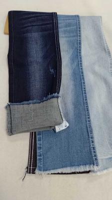 China Siro 8oz  Dark indigo with full width 190cm /12+12*21/40 Denim fabric JSD3299 for men jeans for sale
