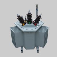 China Three Dimensional Wound Core Oil Immersed Distribution Transformer Low Noise Energy Efficient System for sale