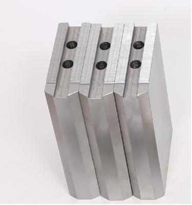 China Rectangular Shape Soft Jaws Black Soft Lathe Holders With High Precision for sale