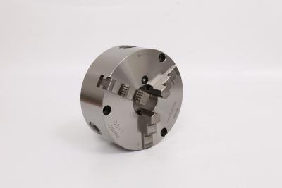 China Manually Controlled Chuck With 0.005mm Repeatability 20mm Bore Diameter 0 - 50mm Clamping Range for sale