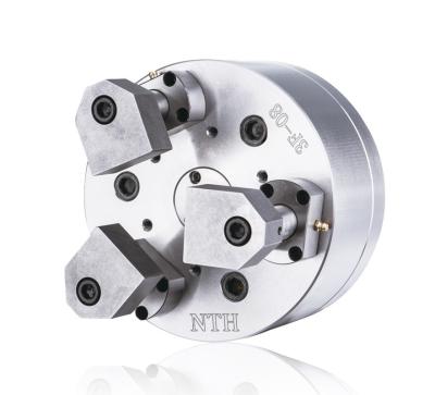 China 3F  3jaw Closed Center Finger Power Chuck For Gripping for sale