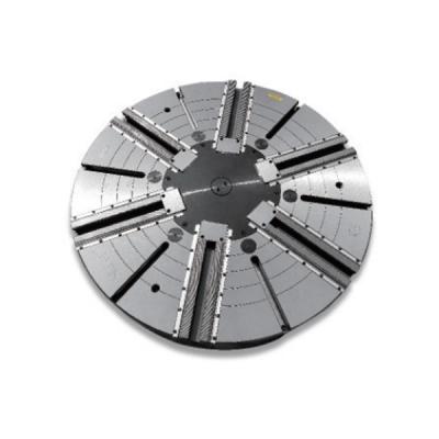 China Forged Steel TS-R 6 Jaw Closed Center Power Chuck For Gripping And Fixtures for sale