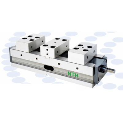 China SUPER PRECISION MECHANICAL VICE WITH DOUBLE JAWS for sale