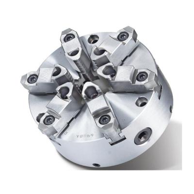 China DIN6350 6DAKT 6 JAW ADJUSTMENT STEEL SCROLL CHUCKS for sale