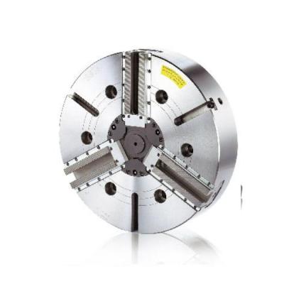 China V Series Non through-hole power chuck for vertical lathe (adapter included) for sale