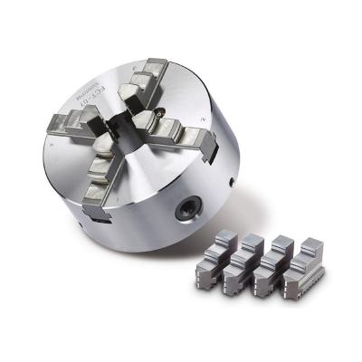 China FCT 4 JAW ADJUSTMENT STEEL BODY SCROLL CHUCKS for sale