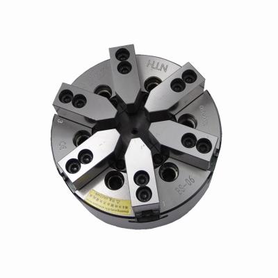 China BS 6 JAW THROUGH HOLE POWER CHUCK for sale