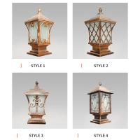 China Holiday Backyard Led Post Lamp Fixtures  Exterior Top Post  6V 5W for sale