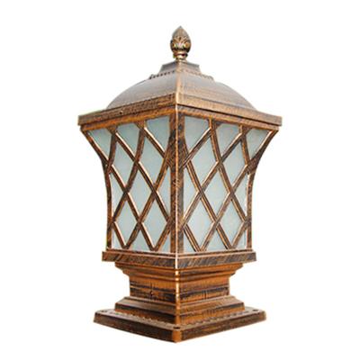 China Holiday Backyard Led Post Lamp Fixtures  Exterior Top Post  6V 5W for sale