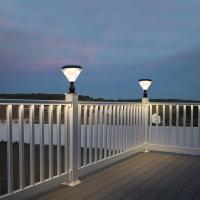China 5V 4.5W Street Led Post Lamp Light Fixtures Solar Garden Landscape for sale