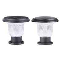 China Led Outdoor Lamp Post Lights Bulbs Decoration Cast Aluminum 26x26x25cm 5V 4.5W for sale