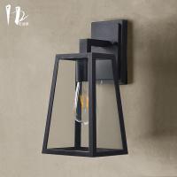 China Wall Lamp Die Cast Aluminum Glass E27 Bulb*1 Courtyard Community Villa for sale