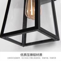 China Wall Lamp Die Cast Aluminum Glass E27 Bulb*1 Courtyard Community Villa for sale