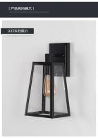 China Wall Lamp Die Cast Aluminum Glass E27 Bulb*1 Courtyard Community Villa for sale