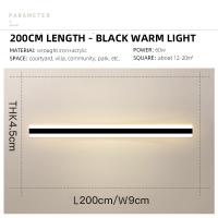 China Bathroom Outdoor Waterproof LED Wall Lights Long 9w 11w 19w 24w AC85-265V for sale