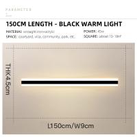 China Bathroom Outdoor Waterproof LED Wall Lights Long 9w 11w 19w 24w AC85-265V for sale