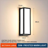 China Wall Lamp 16*16*10cm Ac85-265v Sand Black 3000k/6000k Aluminum + Acrylic for sale