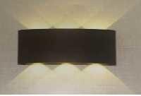 China 6W Wall Lamp Ac85-265v sand black / sand white 3000k/6000k Aluminum + Acrylic 4W 170*80*40mm for sale