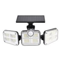 China 300w Pir Sensor Outdoor Solar LED Wall Lights 171 LED SMD 200x135x115mm for sale