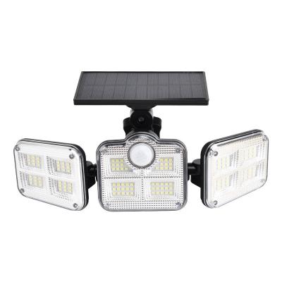 China 300w Pir Sensor Outdoor Solar LED Wall Lights 171 LED SMD 200x135x115mm for sale