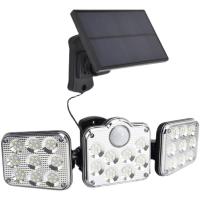 China Fence Outdoor Solar LED Wall Lights 108 SMD LED 1.8w  200x135x115mm for sale