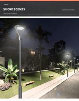China Garden Lamp 30W 3000-6000K IP65 600*600*520MM 5.8KG 140-76MM 3-6M for sale